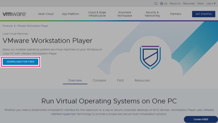 VMware Workstation Player を Windows11 にインストールする – うしブロ